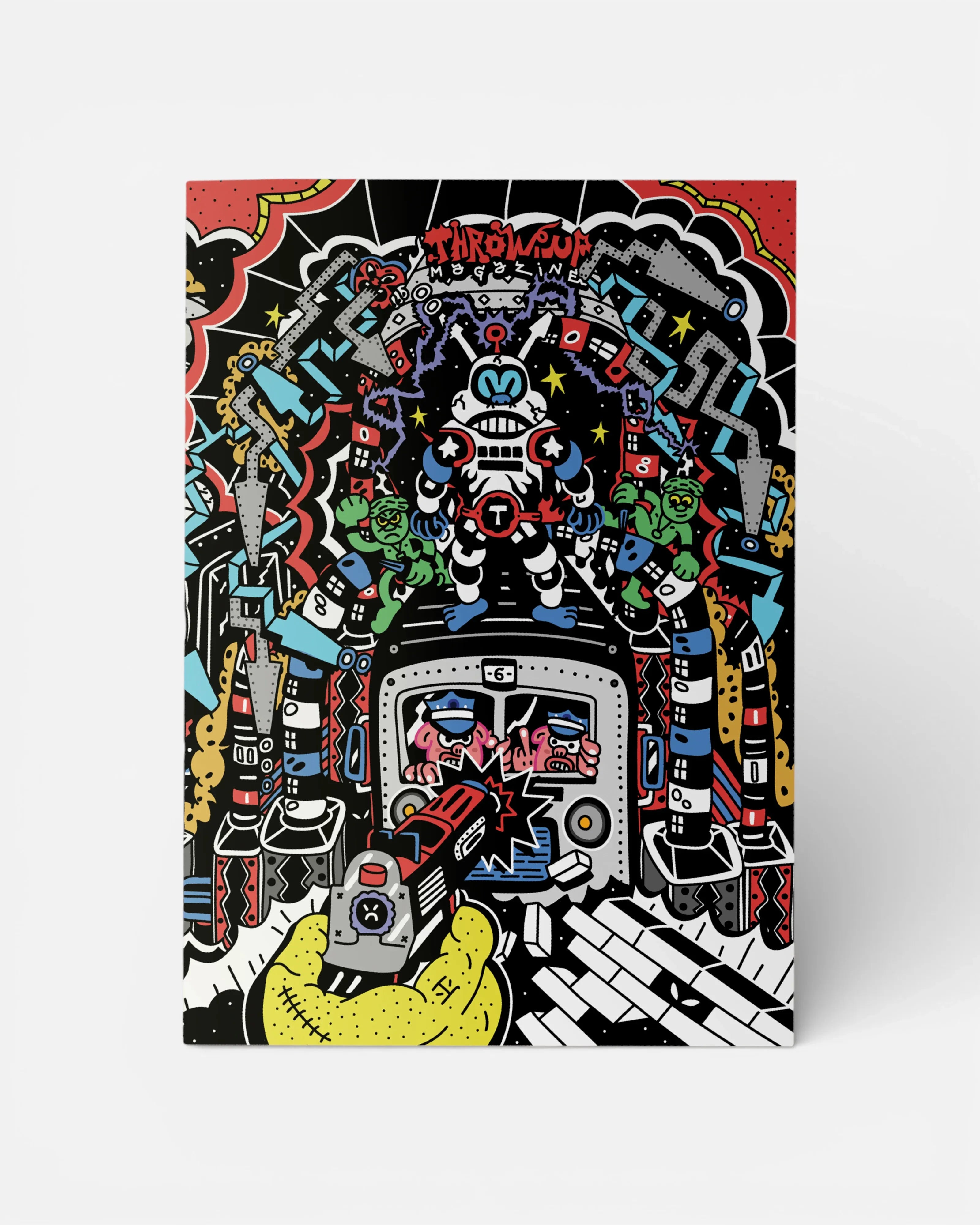 Throwup Magazine Issue 6 - Astrofat Graffiti Shop Books & Magazines